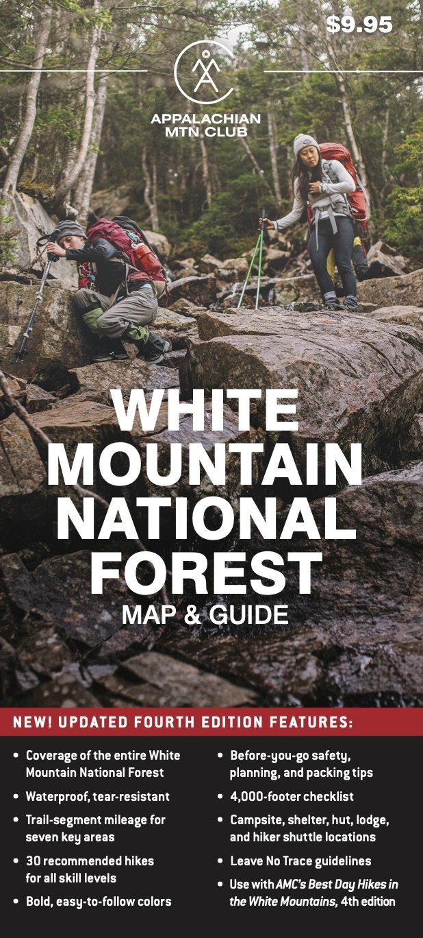 White Mountain National Forest Map & Guide, 4th Edition - Appalachian ...